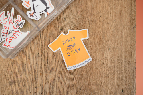 Hunky Dory Tee Sticker | 4 | THE WANDERING GRIFFIN BOOKHOUSE & SHOPPE