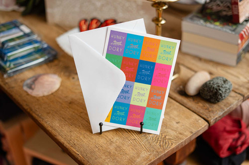 Hunky Dory Greeting Card | 5 | THE WANDERING GRIFFIN BOOKHOUS