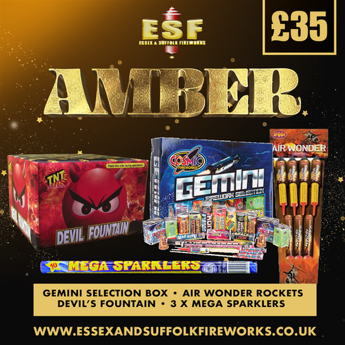 Amber Bundle | Essex Fireworks