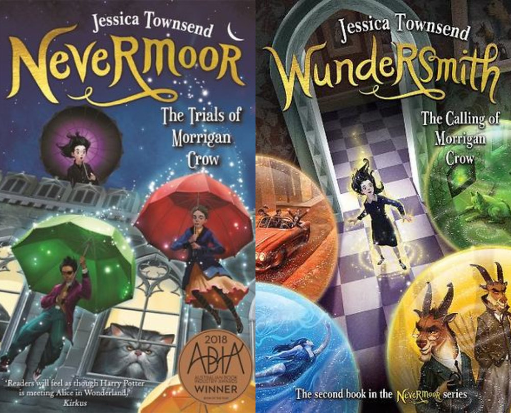 REVIEW: The Trials of Morrigan Crow: Nevermoor & Wundersmith.