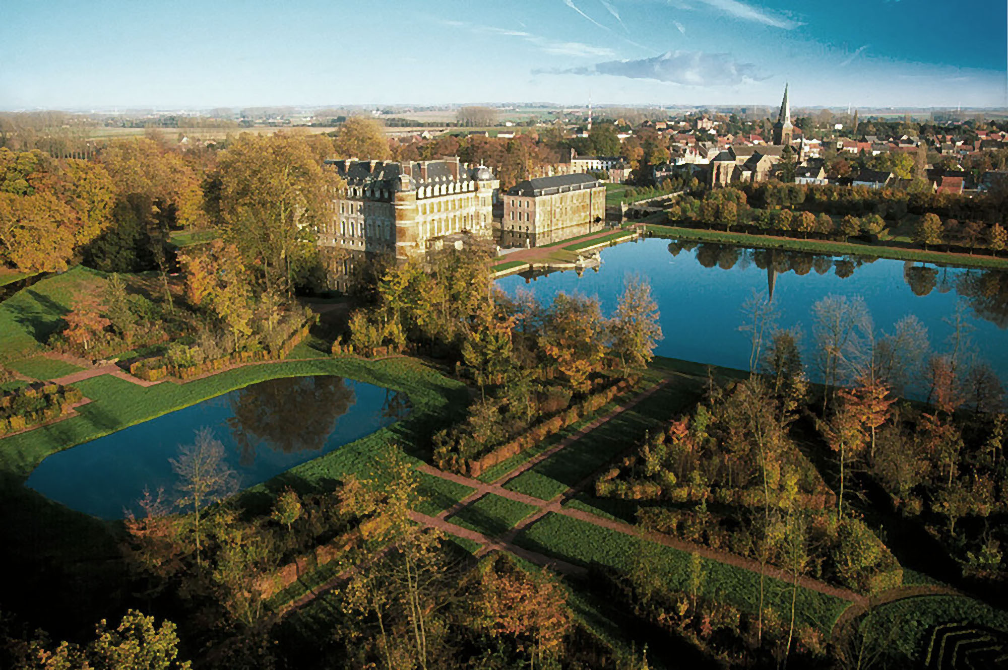 Le parc du château de Beloeil