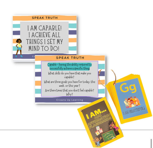 Positive Affirmation Bundle | Crowns Up Learning