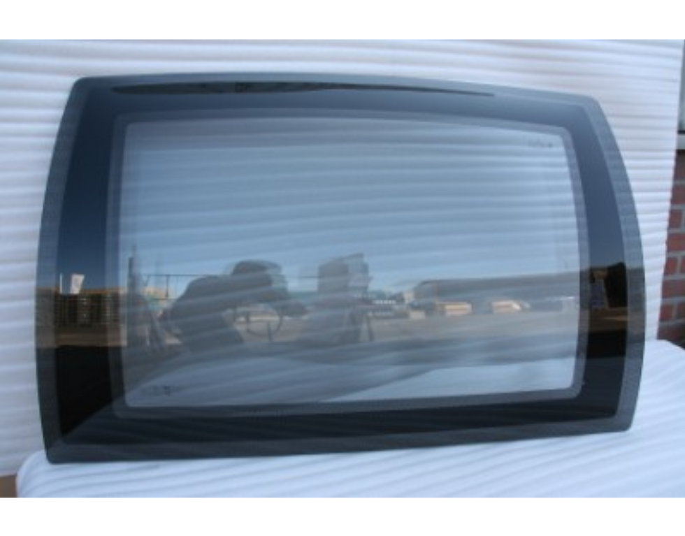 Swift Polyplastic SUNROOF WINDOW T6D 1091433 grey tint with black ...