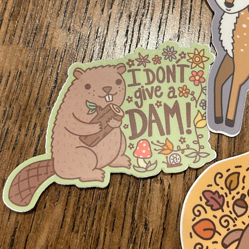 Give A Dam Sticker | Mountain and Main