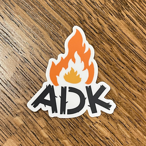ADK Fire Sticker | Mountain and Main