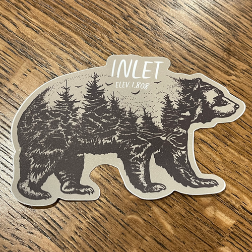 Inlet Bear Sticker | Mountain and Main