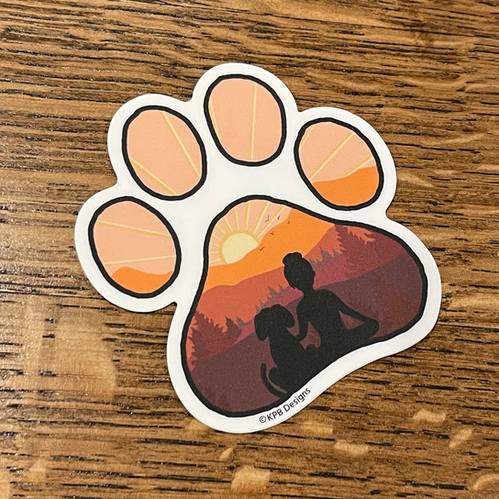 Man’s Best Friend Sticker | Mountain and Main