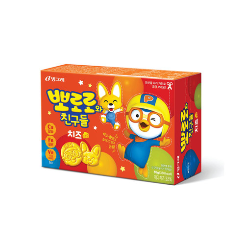 Binggrae Pororo Biscuit (Cheese Flavor) | Eugina Limited