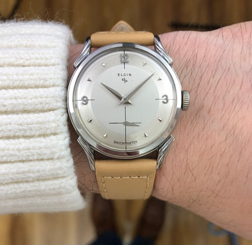 1952 ELGIN SHOCKMASTER GENT'S WATCH | sftimepieces