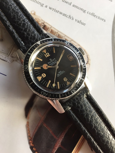 1950's RARE DUXOT DIVER VINTAGE WATCH | sftimepieces