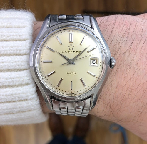1960 ETERNA-MATIC KONTIKI WATCH | sftimepieces