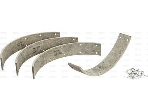 Brake Lining Kit Massey Ferguson TEA20 TEF20 FE35 Tractor & MF 35 135 ...