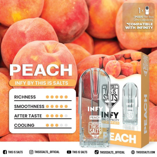 infy pod peach | Relx vape Thailand