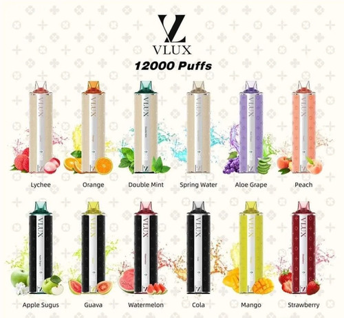 VLUX 12K Disposable pod 12000 Puffs พอตใช้แล้วทิ้ง [แท้] | Relx vape ...