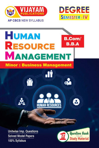 Minor:BM - Human Resource Management - SEM4 | Vijayam Publication