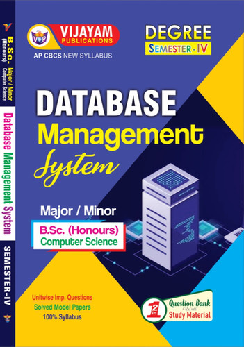 B.Sc Major:CS - Database Management System - SEM4 | Vijayam Publication