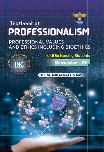 B.Sc Nursing - Text Book - Sem 4 -Professionalism | Vijayam Publication