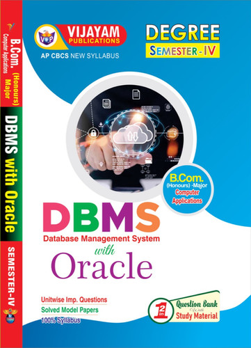 B.Com Major - DBMS with Oracle - SEM4 | Vijayam Publication