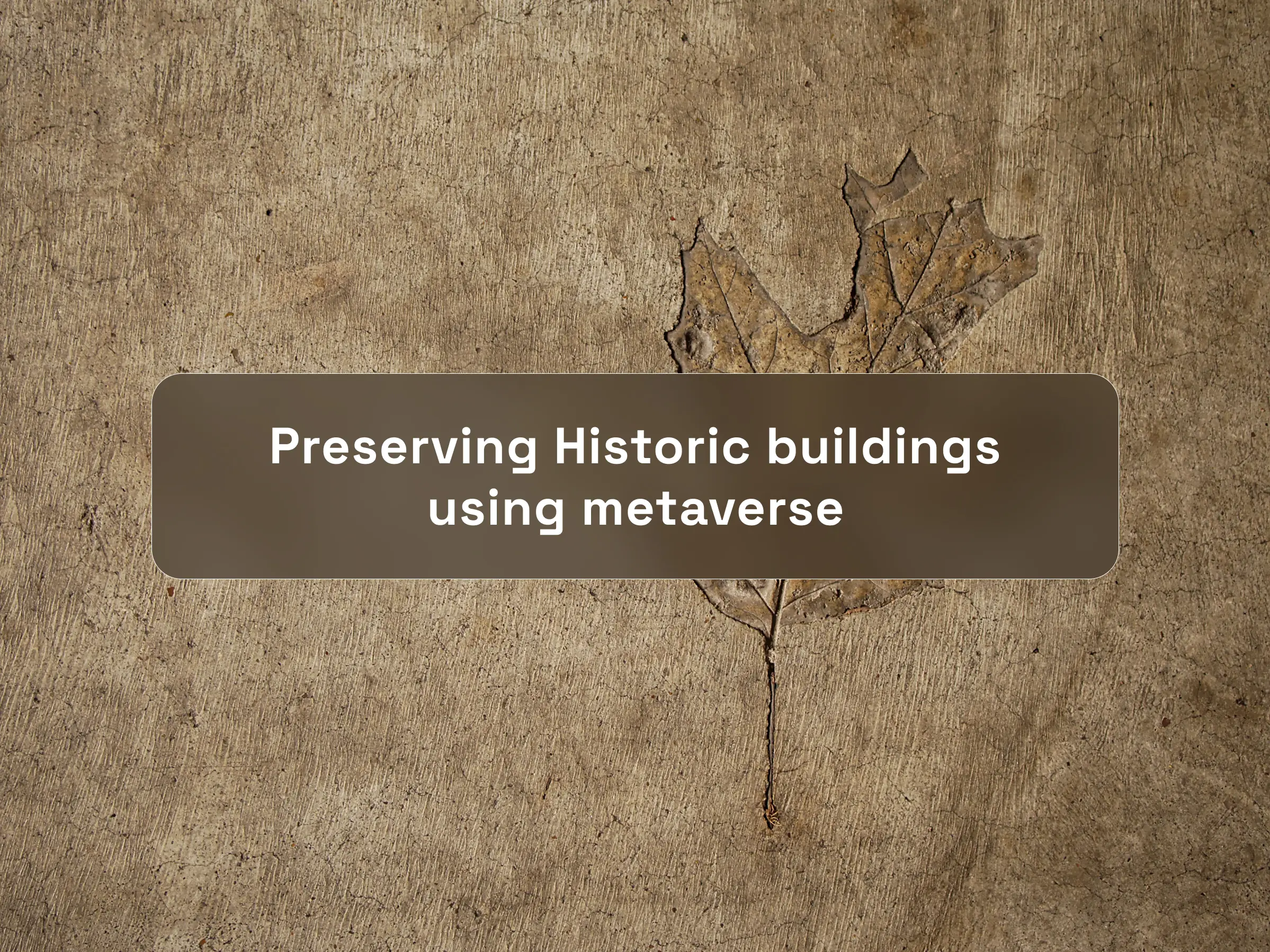 Metaverse Architecture