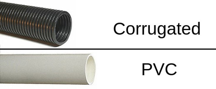 Pvc Vs Corrugated Drain Pipe