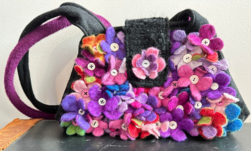 cashmere flower power bag | Range Of Emotion