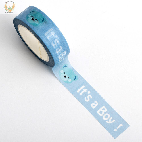 Adhesive Washi Tape It’s a Boy 15mm x 10m | Tralee