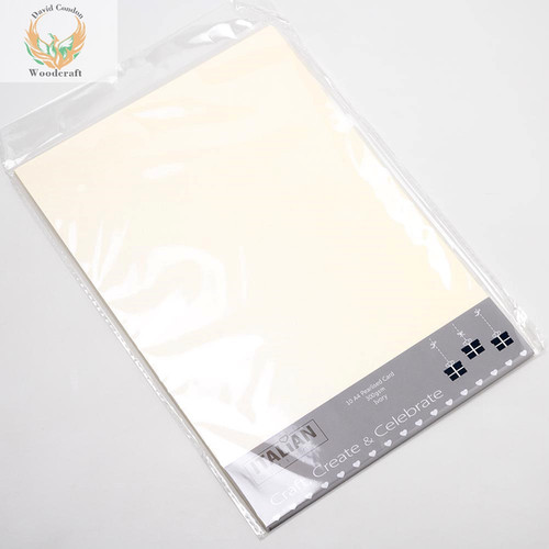 A4 Double-Sided Pearlised Card – Ivory (300gsm, 10 Sheets ...