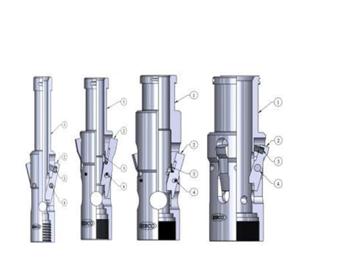 Type 'ROTW-1' and 'ROTW-2' LOCK MANDREL | Rebco Oil Tools, Inc.