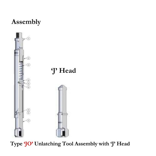 Type 'JO' UNLATCHING TOOL with 'J' HEAD | Rebco Oil Tools, Inc.
