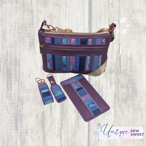 FULL SET Candy Stripes APPLIQUE Design for Spencer Ogg STARBURN Bag ...