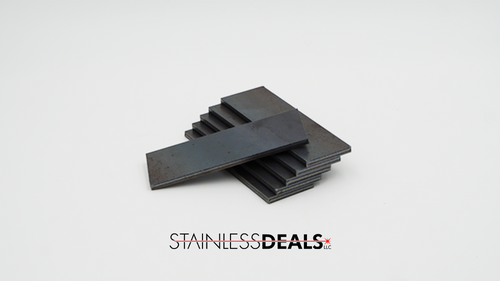 Welding Coupon - 1/4" Mild Steel - 2"x6" - [2 by 6 inch] | Stainless Deals