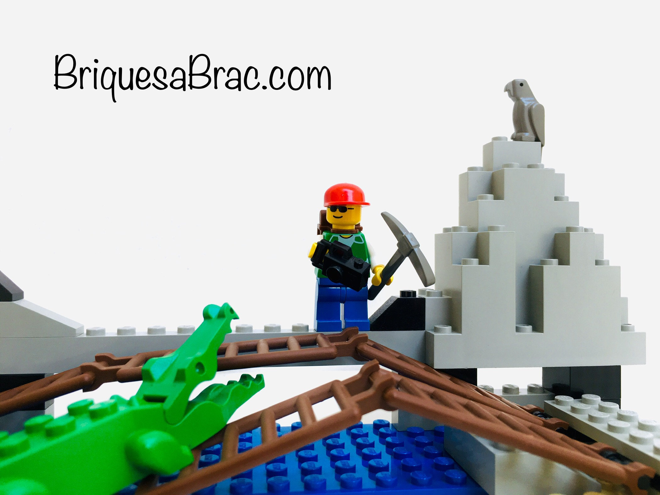 LEGO ® CLASSIC TOWN 6490 Amazon crossing | briquesabrac