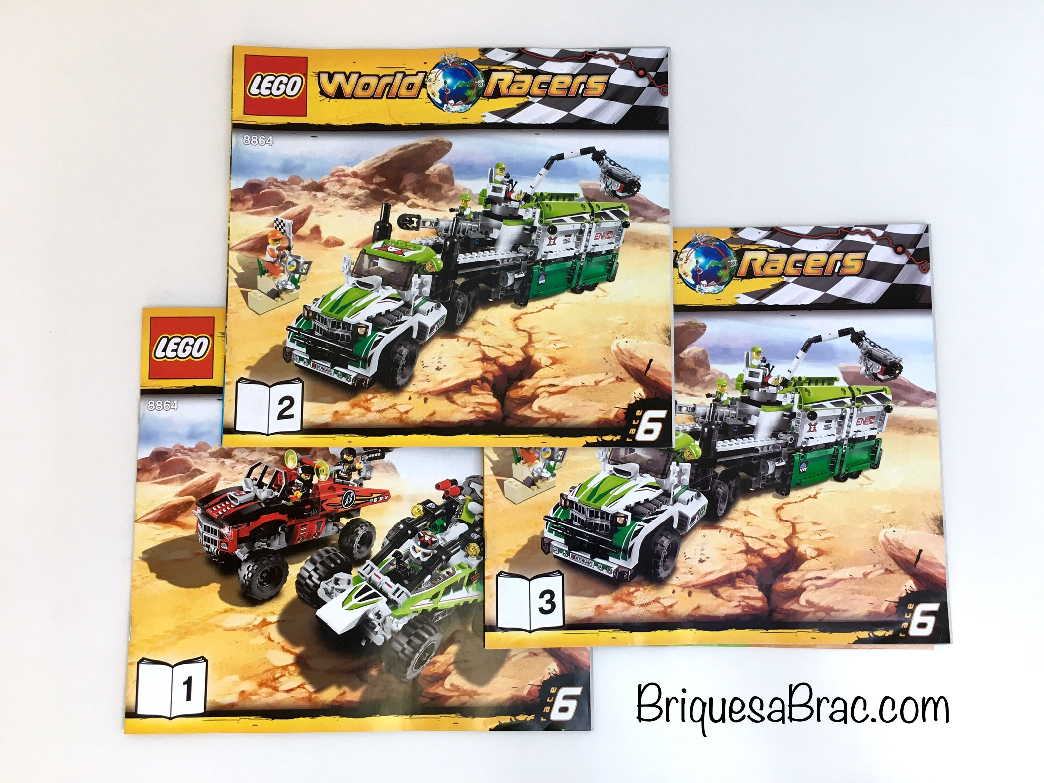 LEGO ® WORLD RACERS 8864 Desert of Destruction | briquesabrac