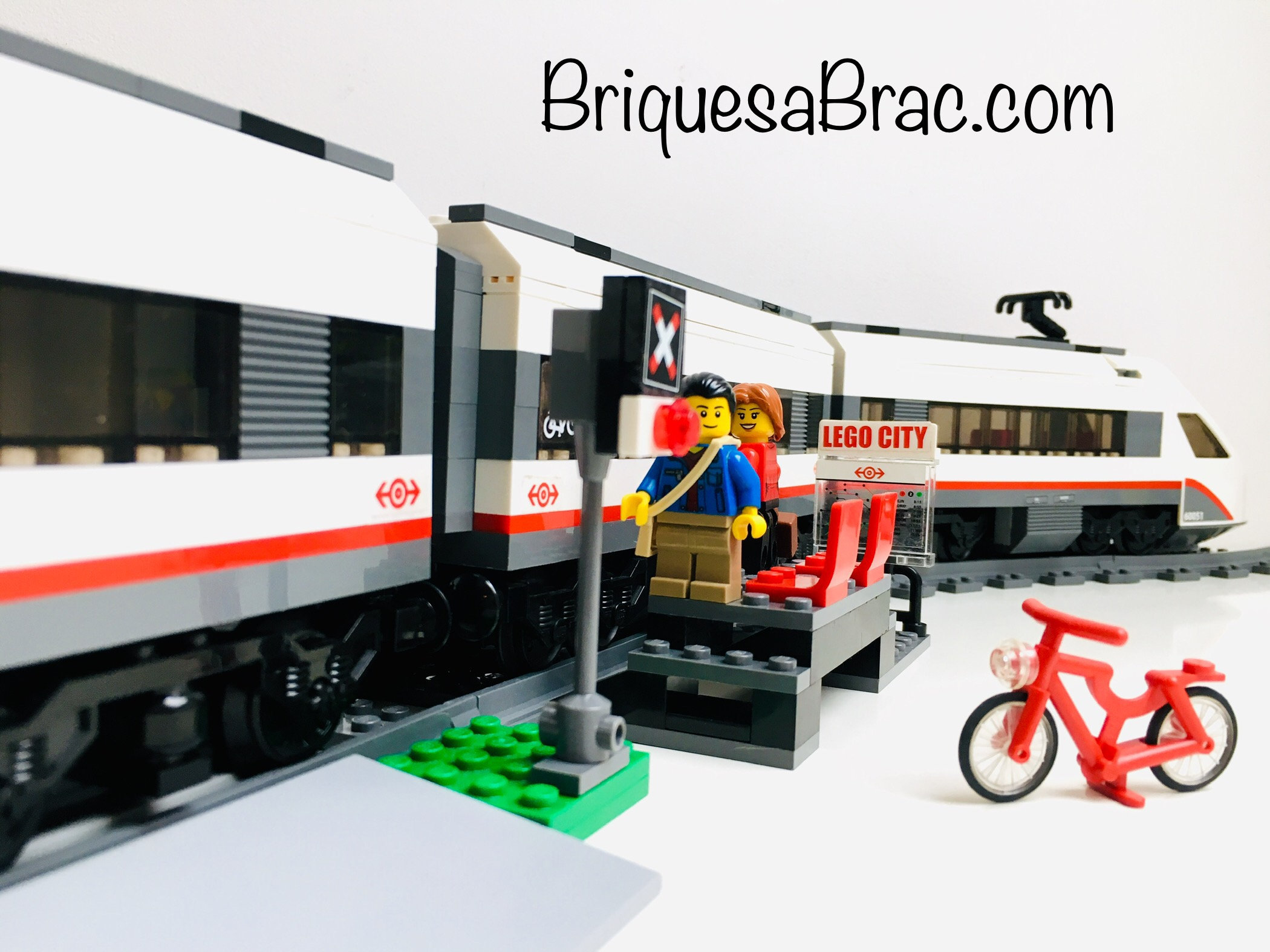 LEGO ® CITY 60051 High-speed Passenger Train | briquesabrac