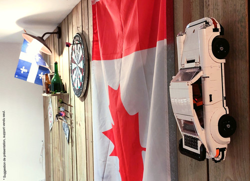 Support mural vertical pour Set LEGO® | briquesabrac