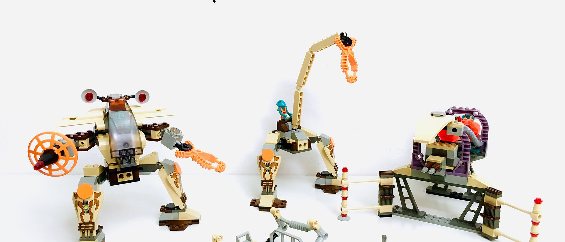 LEGO ® LIFE ON MARS 7316 Excavation Searcher | briquesabrac