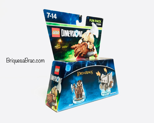 LEGO ® DIMENSIONS 71220 The Lord of the Rings (Gimli and Axe Chariot ...