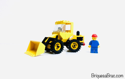 LEGO ® CLASSIC TOWN 6658 Bulldozer | briquesabrac