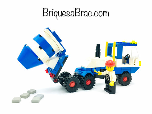 LEGO ® CLASSIC TOWN 6682 La Bétonnière (Cement Mixer) | briquesabrac