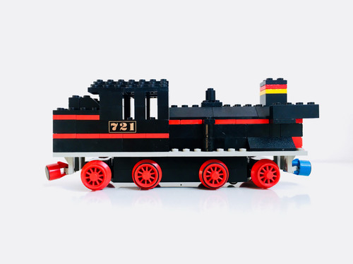 LEGO ® TRAIN 721 Steam Locomotive (Occasion Incomplet) | briquesabrac