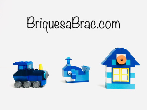 LEGO ® CLASSIC 10706 La boîte créative BLEUE | briquesabrac