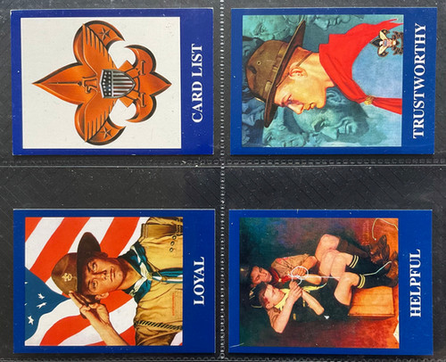 Boy Scouts Of America Scouting Trade Cards | JSCards