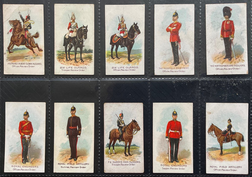Wills Scissors Types Of The British Army Cigarette Cards | JSCards