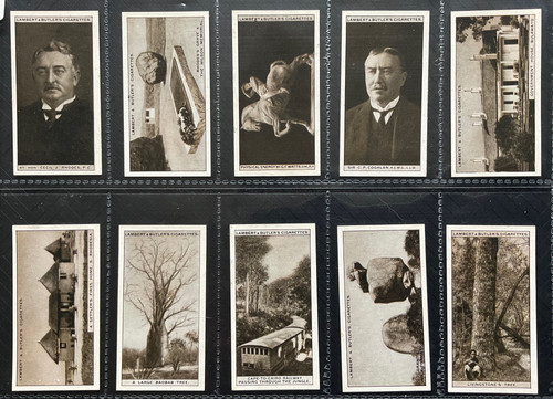 Lambert & Butler Rhodesian Series Cigarette Cards | JSCards