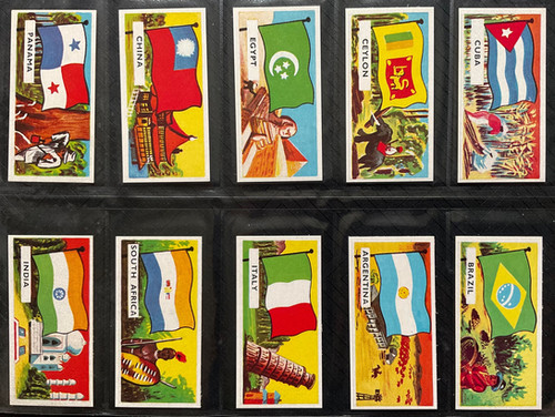 Kane Flags Of All Nations Confectionary Cards | JSCards