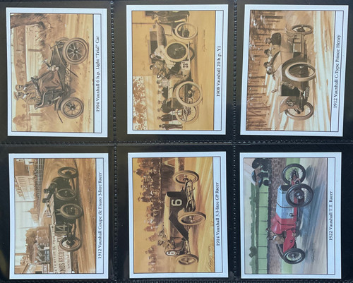 Vauxhall Motors Vauxhall Motor Sport Series Trade Cards | JSCards