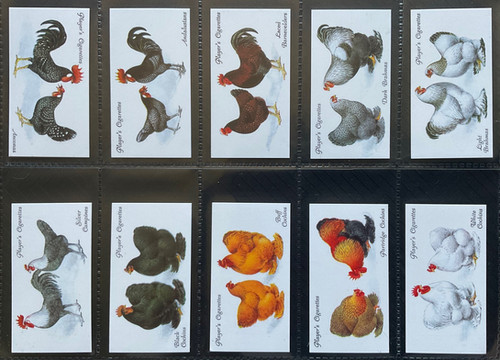 Players Poultry Reproduction Cigarette Cards | JSCards
