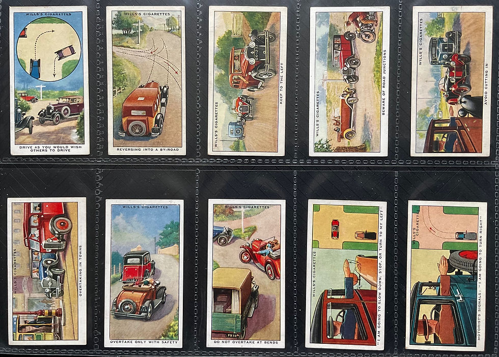 Wills Safety First Cigarette Cards | JSCards