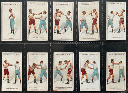 Churchman Boxing Cigarette Cards | JSCards