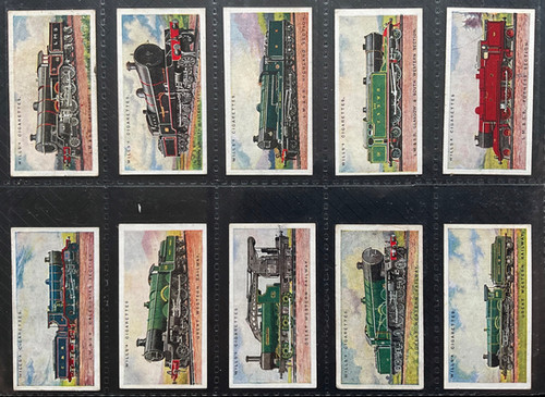 Wills Railway Engines Cigarette Cards | JSCards